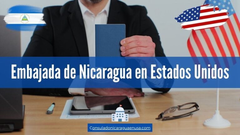Embajada de Nicaragua en Estados Unidos - ️ Citas Aquí